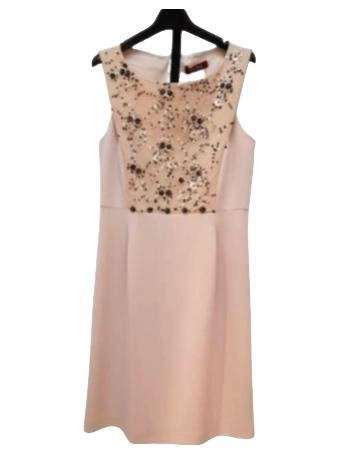 Max Mara Off-shoulder Dress With Zip Closure - No