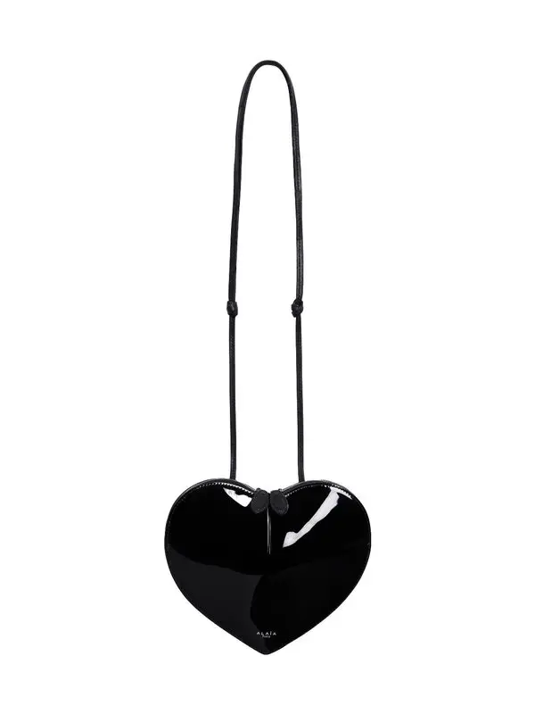 Alaïa Le Coeur Heart Bag - Black