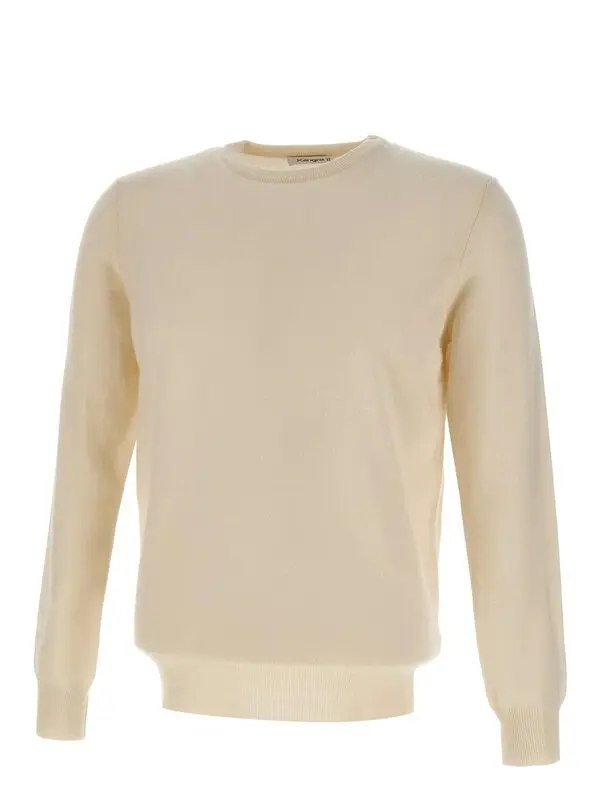 KANGRA Crew Neck Sweater - Cream