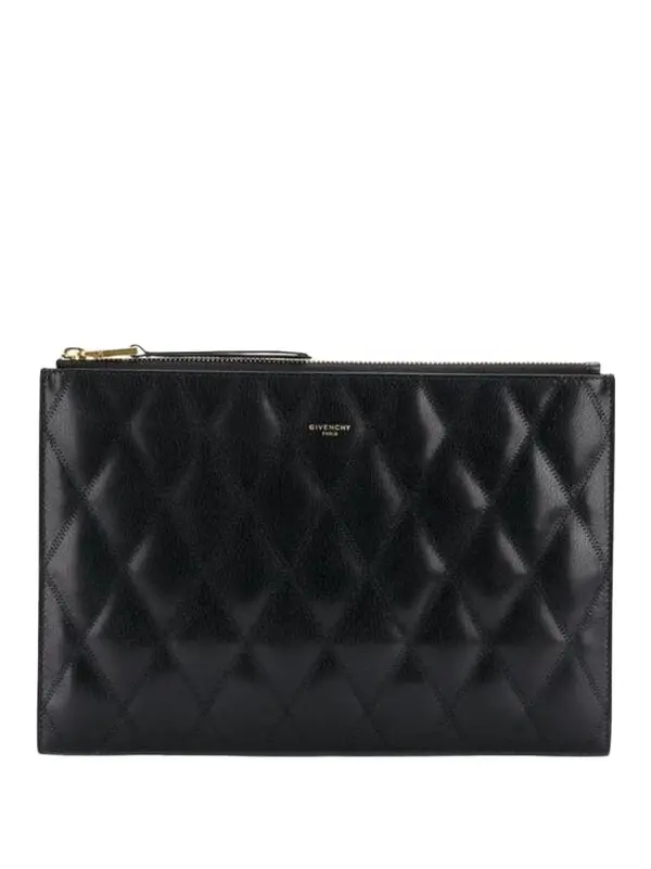 Givenchy Diamond Quilted Handbag - Black