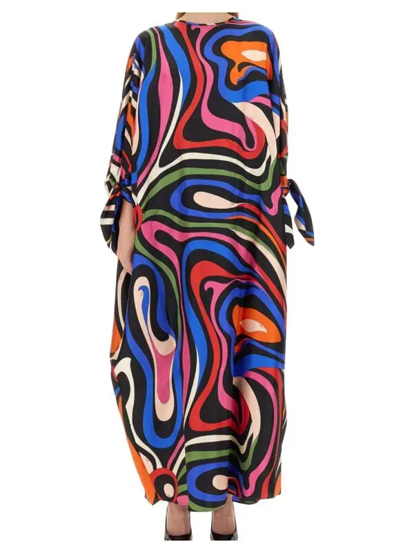 Emilio Pucci Printed Maxi Dress - Multi-color