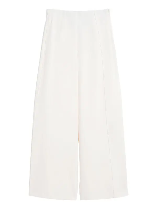 Max Mara Nigella Wide-leg Trousers - Ivory