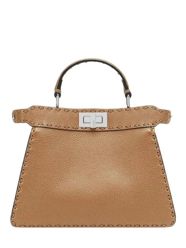 Fendi Peekaboo Iseeu Small Tote Bag - Brown