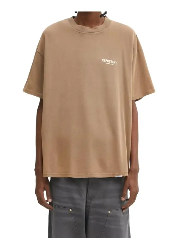 REPRESENT Owners Club T-shirt - Brown