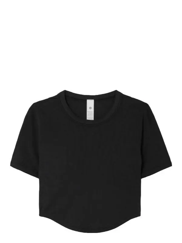 Lululemon Modal Plain Weave T-shirt - Black