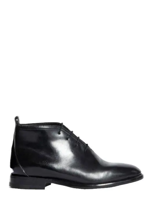 THE ROW Round Toe Loafers - Black