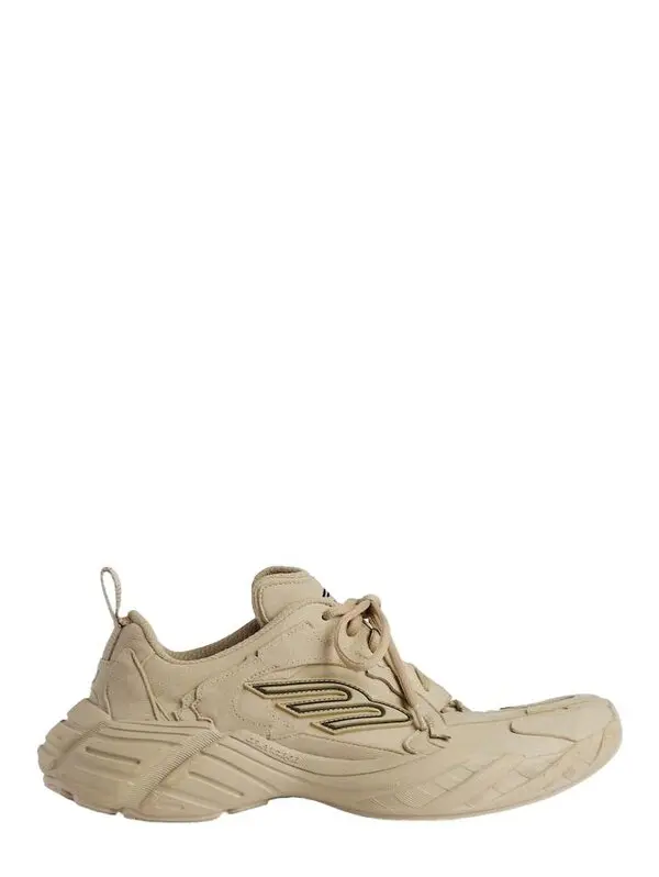 Balenciaga Monday Lace-up Sneakers - Beige