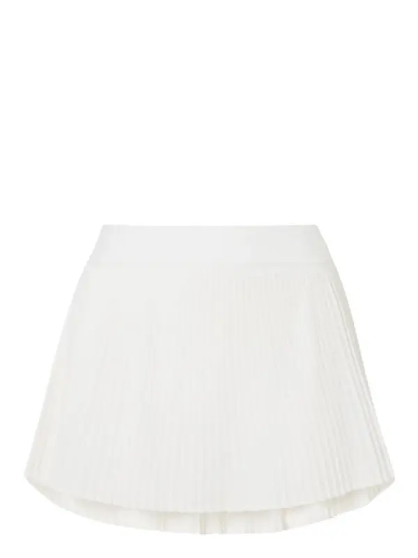 Lululemon Pleated Tennis Skirt With Built-in Shorts - White