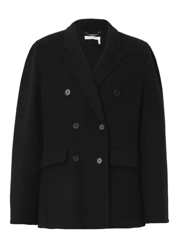 Chloé Double-breasted Jacket - Black