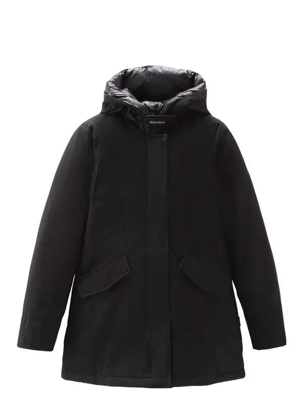 Woolrich Arctic Hooded Parka Coat - Black