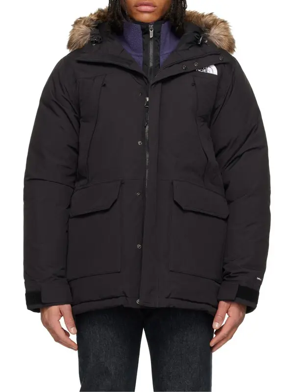 The North Face Mcmurdo Parka With Fur Trim - Black