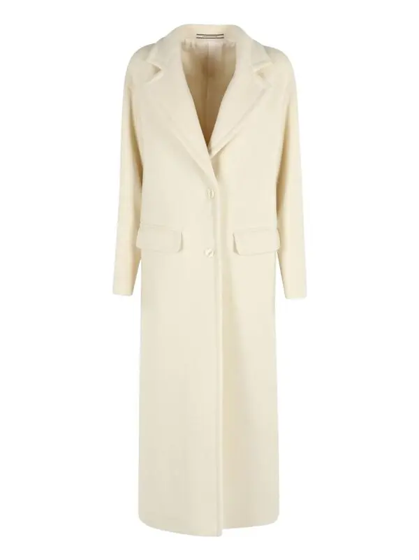 Tagliatore Carine Flap-pocket Coat - Beige