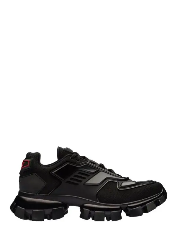 Prada Cloudbust Thunder Technical Fabric Sneakers - Black