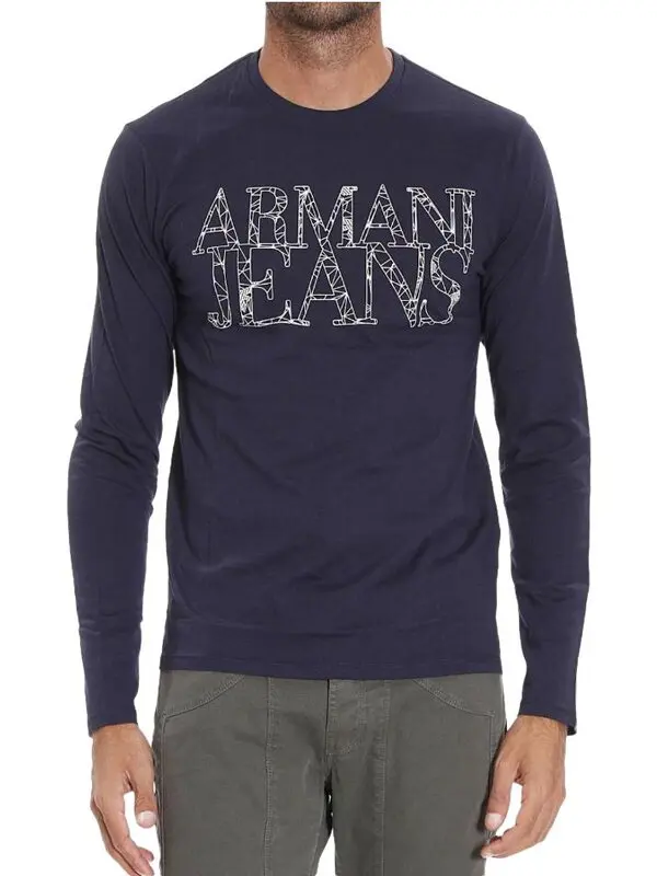 Emporio Armani Logo Details T-shirt - Black