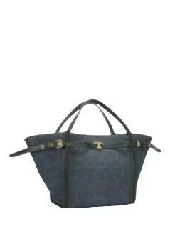 TOD'S Dual Handle Shopping Bag - Black