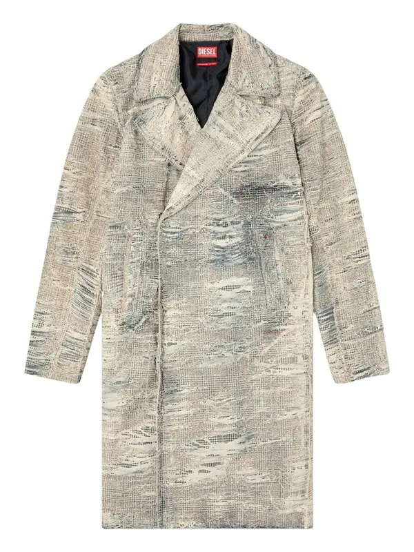 DIESEL® D-isco-fsg Coat - Grey