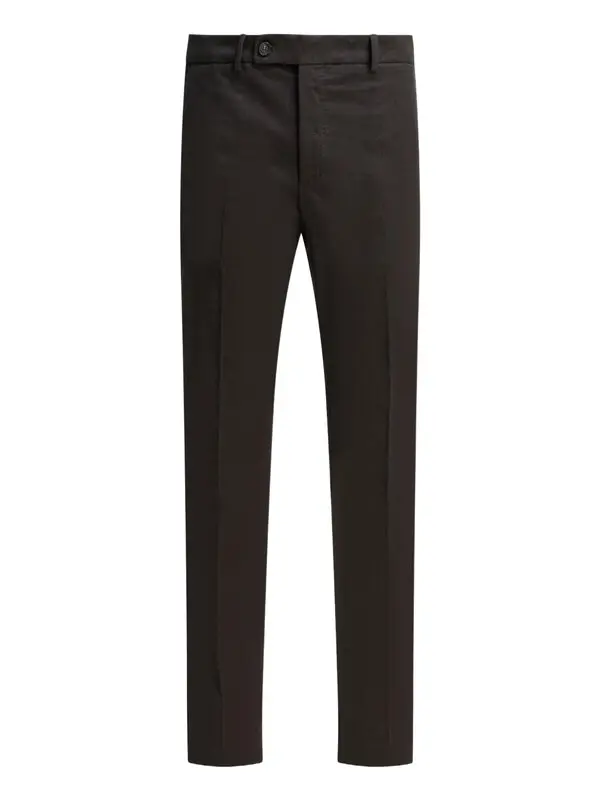 Incotex Slim Fit Cotton Pants - Brown