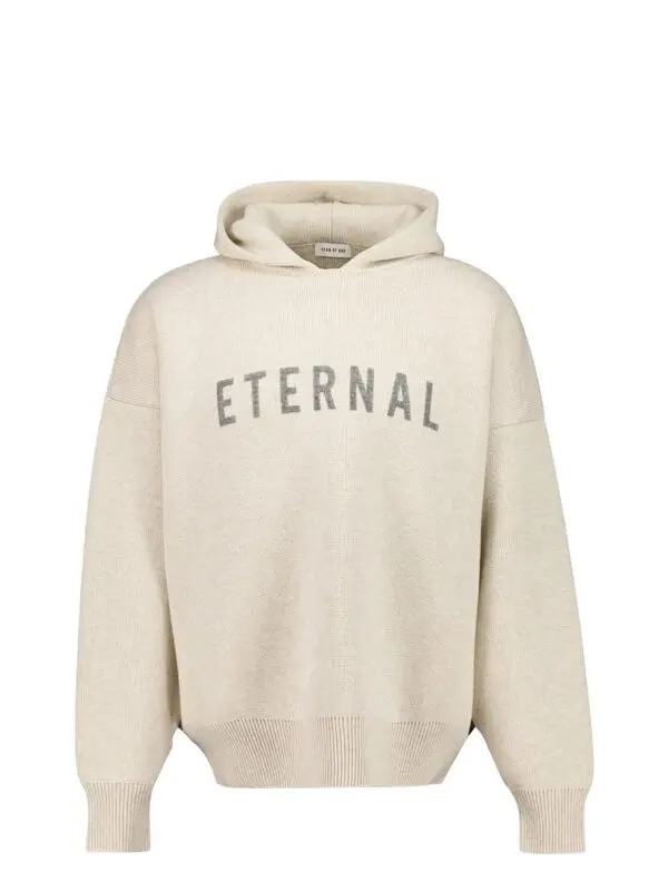 Fear Of God Knit Hoodie - Nude