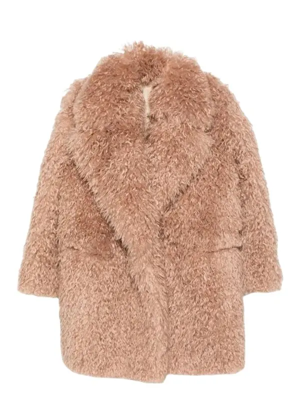 Tagliatore Astrid Fur Coat - Nude