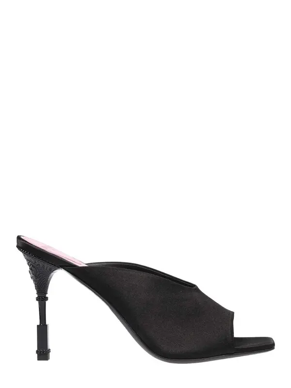 Balmain Open-toed High-heeled Sandals - Black