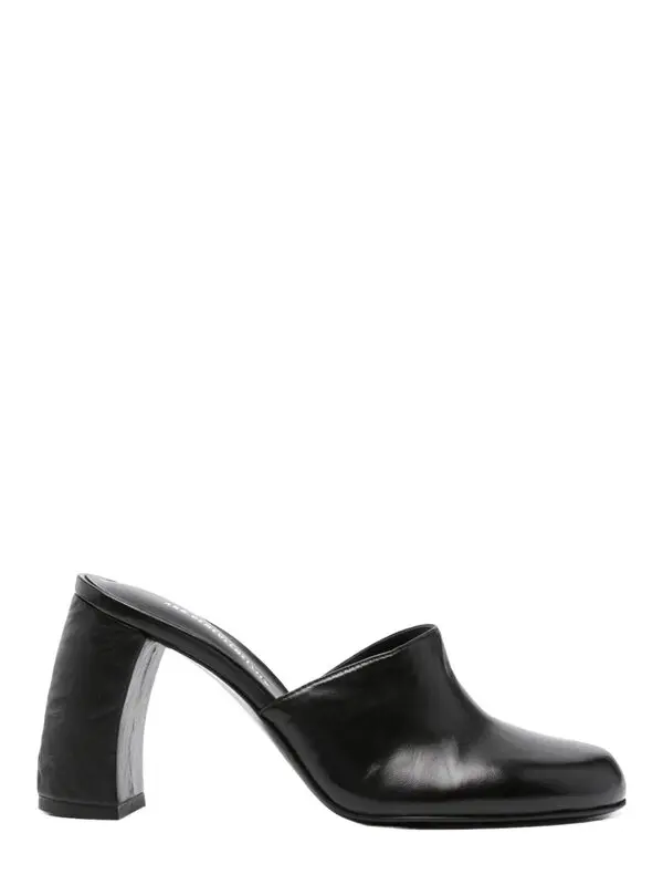 ANN DEMEULEMEESTER 90mm Stephy Mules - Black