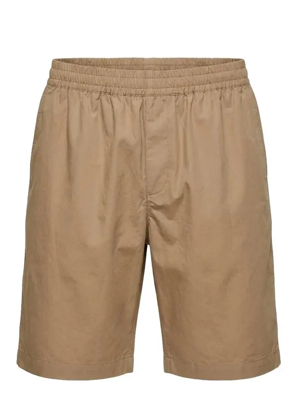 Gucci Elastic Waist Bermuda Shorts - Beige