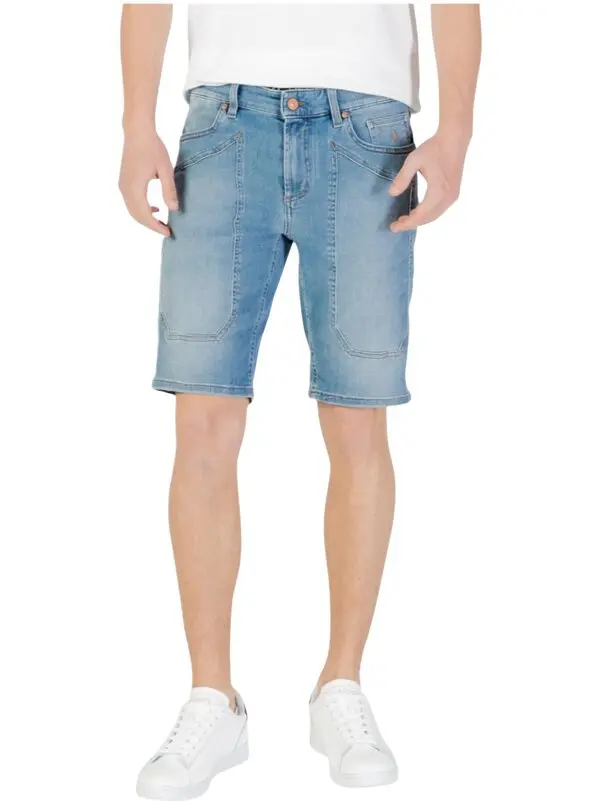 JECKERSON Denim Shorts - Nude