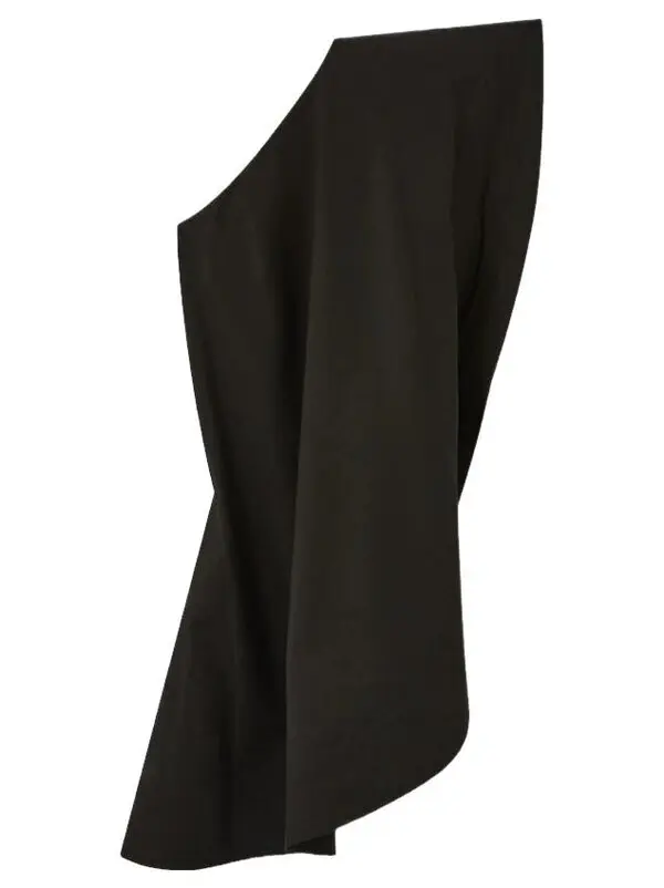 Stella McCartney Asymmetrical Mini Dress - Black