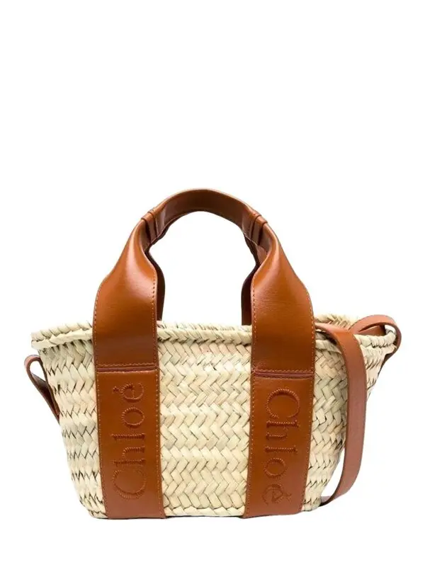 Chloé Sense Open Top Small Basket Bag - Brown
