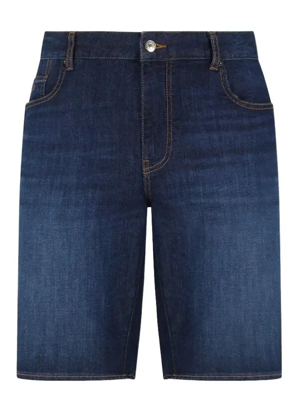 Armani Exchange Cropped Jeans - Blue