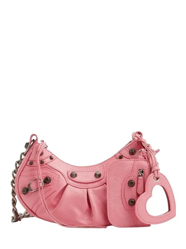 Balenciaga Xs Le Cagole Crossbody Bag - Pink