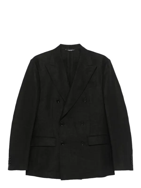 Dolce & Gabbana Double-breasted Blazer - Black