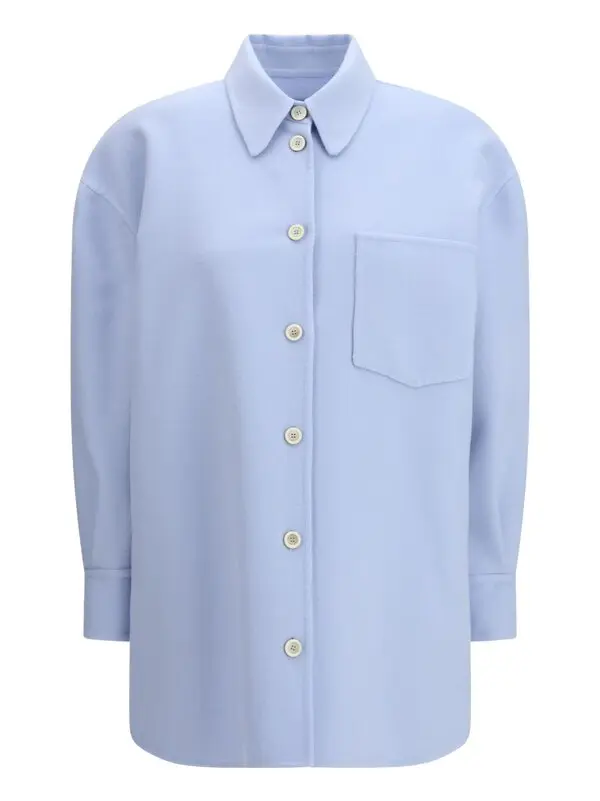 Fabiana Filippi Long Sleeve Shirt - Blue