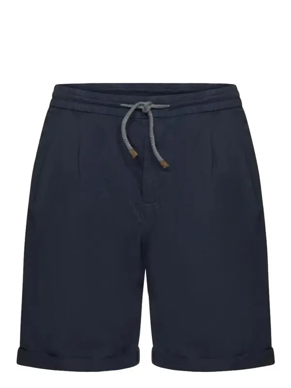 Brunello Cucinelli Drawstring Chino Shorts - Black