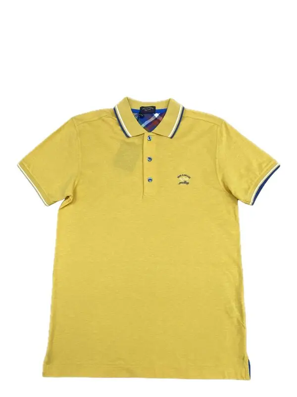 PAUL  SHARK Short-sleeved Polo Shirt - Yellow