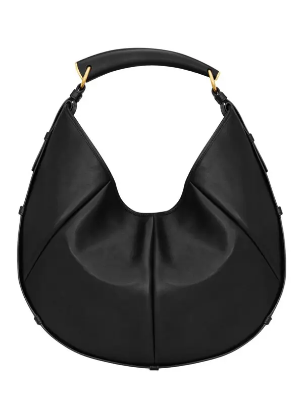 Saint Laurent Mombasa Medium Hobo Bag - Black