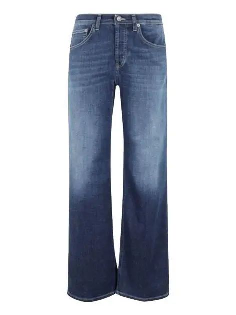 DONDUP Jacklyn Wide-leg Jeans - Blu