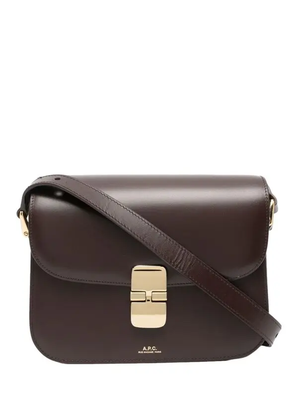A.p.c. Grace Shoulder Bag - Black