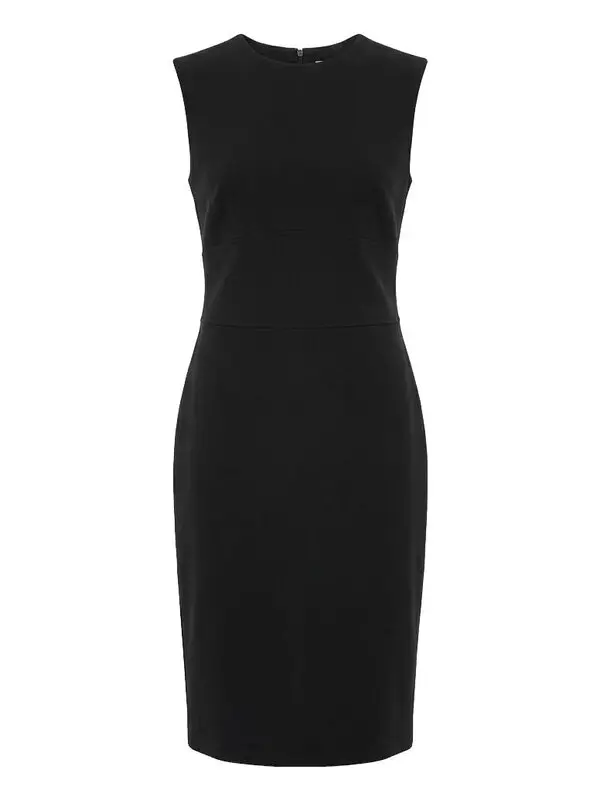 Max Mara Sleeveless Round Neck Dress - Black