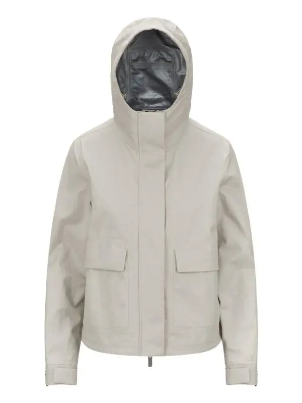 K-WAY Sarthe Linen-blend Jacket - Gray