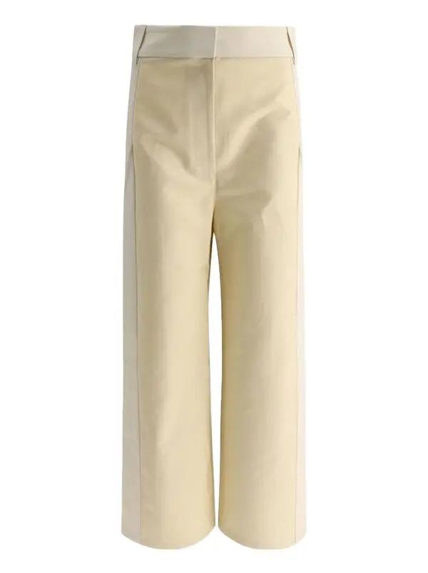 Khaite The Leon High-rise Trousers - Nude