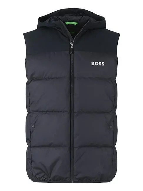 Hugo Boss Padded Down Vest - Black