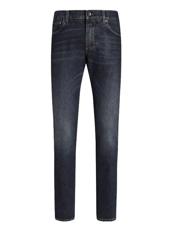 Dolce & Gabbana Slim-fit Jeans - Black