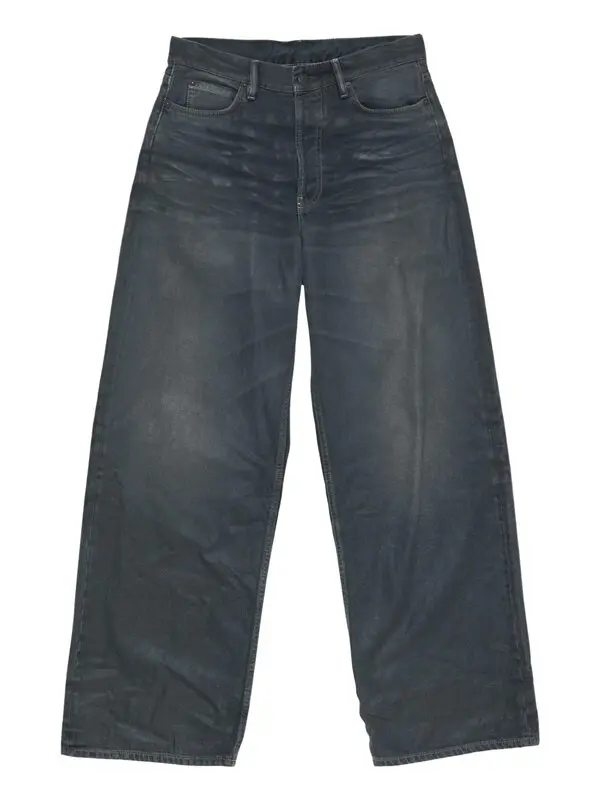Acne Studios 1981 Logo-patch Jeans - Black