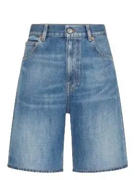 Valentino Garavani Denim Shorts - Blue
