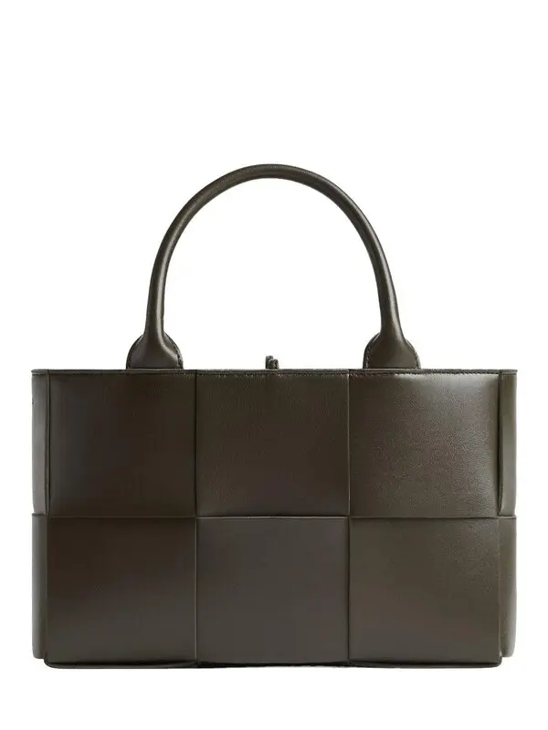 Bottega Veneta Mini Arco Tote - Khaki