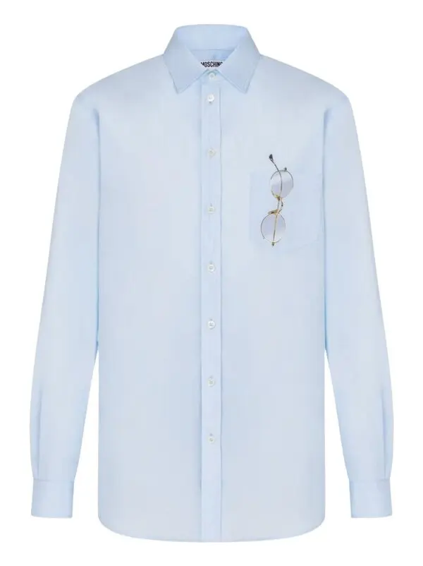 Moschino Printed Shirt - Blue
