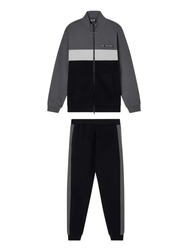 EA7 Sports Shirt Casual Wear Set - Black