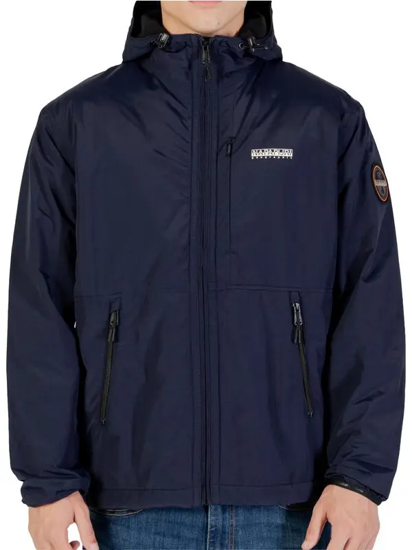 NAPAPIJRI Hooded Zip-up Jacket - Black