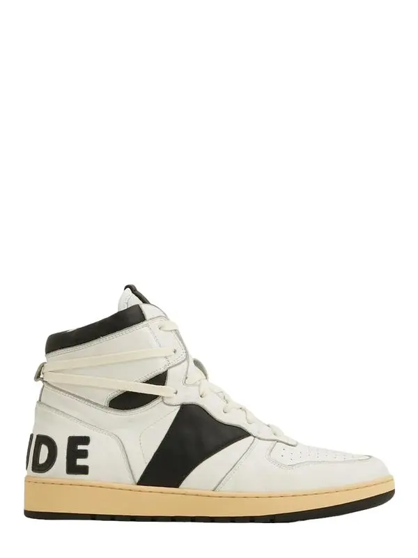 Rhude High-top Lace-up Sneakers - Nude